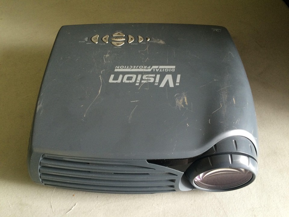 DIGITAL PROJECTION iVISION SXGA PROJECTOR, IMAGE IS CLEAR & BRIGHT ...
