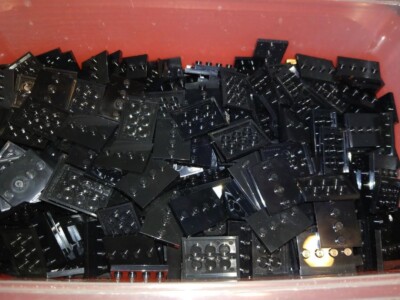 100X New Lego Black 3X4 Plates Part 88646 Minifigure Minifig Stands | eBay