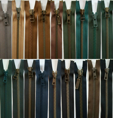 YKK or Dulon 25" Separating Zippers Two Way Parka Made in USA Jackets ...