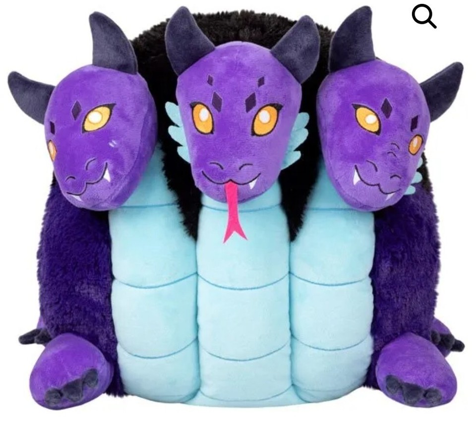 Squishable Hydra 15” Plush Purple Monster Stuffy - SQU-118698 - NEW W/ TAGS | eBay