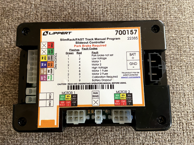 Lippert 700157 SlimRack/FAST Track Auto Program Slideout Controller for ...