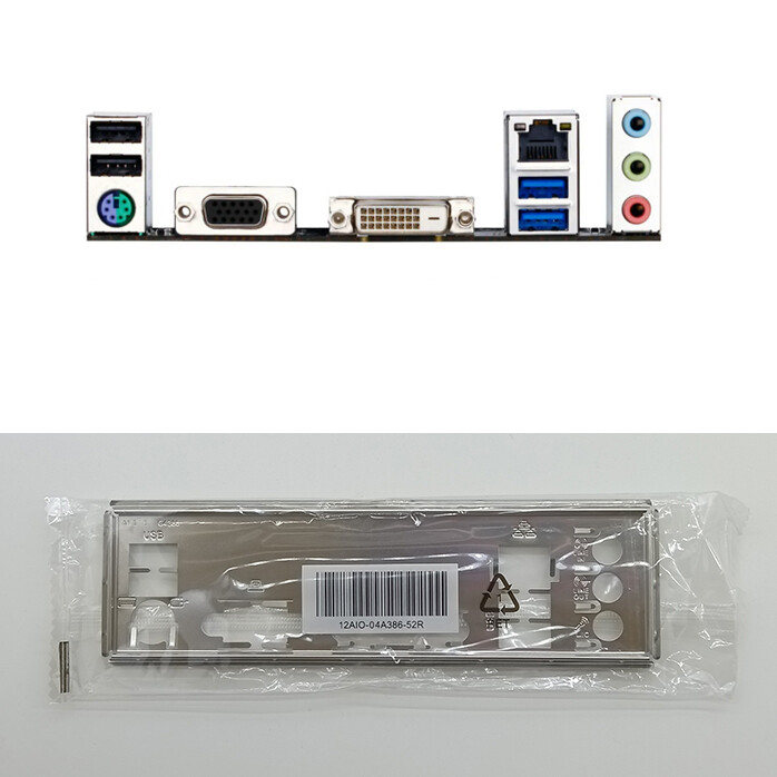 1pcs H81M-DS2V H110M-DS2V FOR GIGABYTE IO I/O SHIELD Back Plate ...
