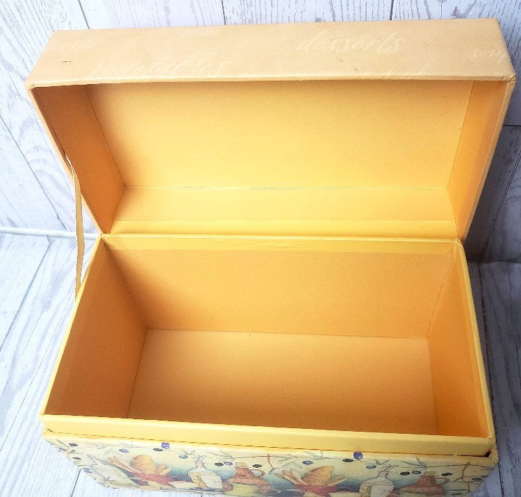 Lang Recipe Box 34 Matching Cards 4" X 6" by Susan Winget Tuscan Table ...