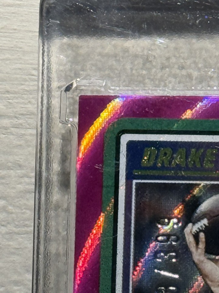 2025 Score Drake Maye Pink Elipse /399 Patriots #27 Mint | eBay