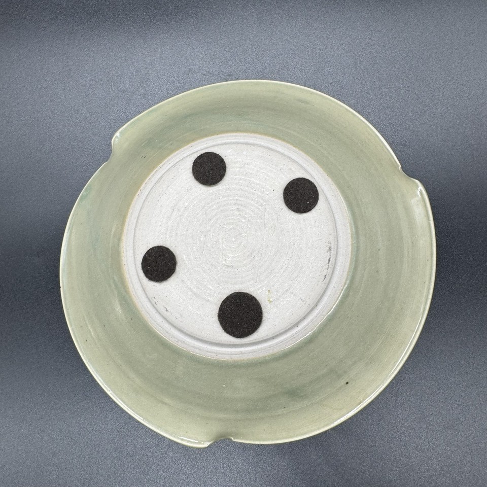 Ikebana Vase Studio Art Pottery Hand Thrown Flower Frog Arranging ...