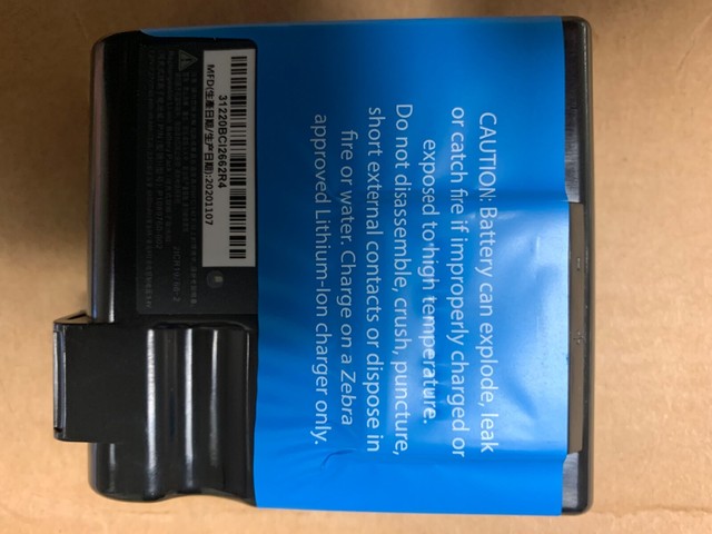 Genuine Unopened Zebra Printer Battery Zq630 Part # P1089760-002 for ...