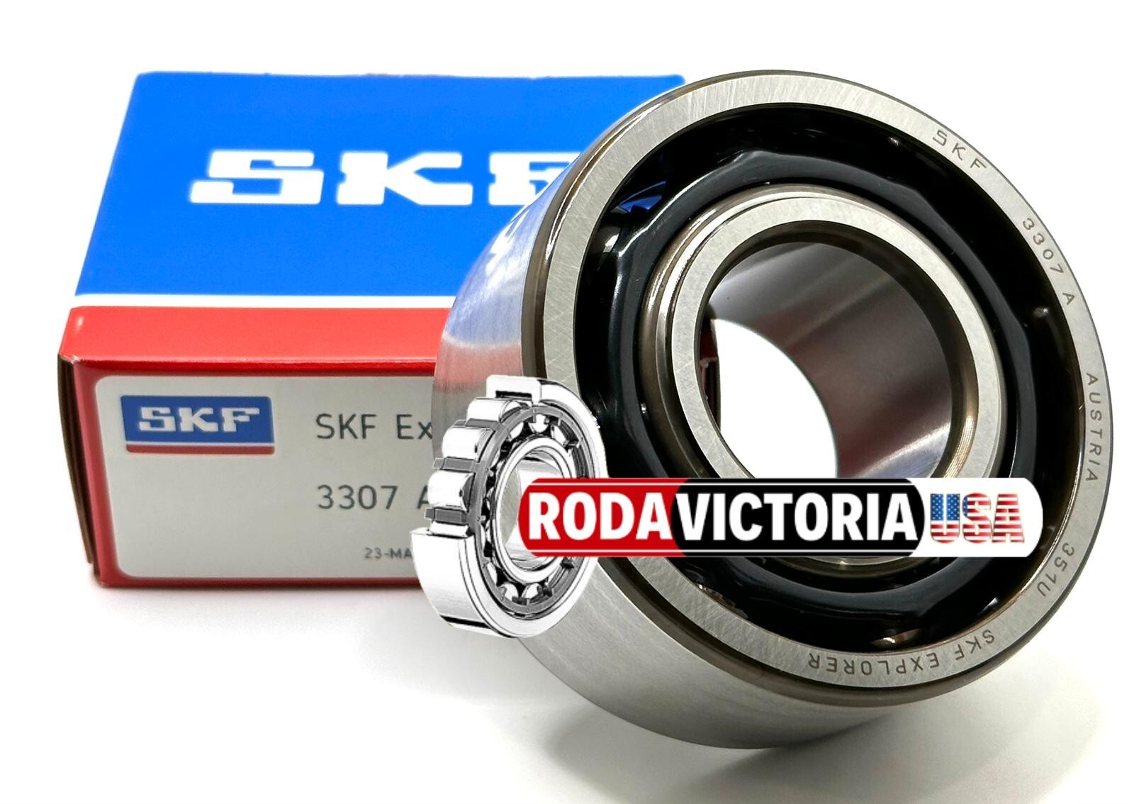 SKF 3307 A ANGULAR CONTACT BEARING, OPEN, NO SEALED 35x80x34,9mm | eBay