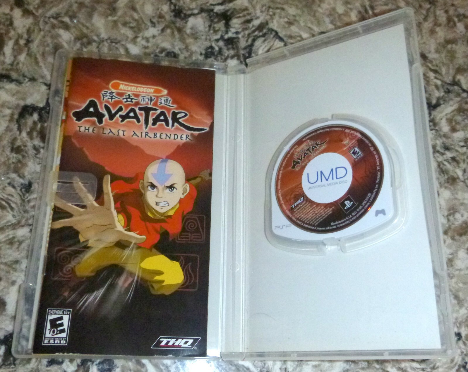 Avatar the Last Airbender - PSP - disc, booklet and case | eBay
