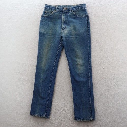 VTG Lee Riders Jeans Men's 33x32 Blue Medium Wash Straight Union USA ...