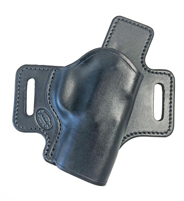 For FN FNX 9 or 40 Right-Handed Outside the Waistband Leather Holster ...