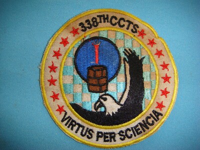 PATCH USAF 338th COMBAT CREW TRAINING sQUADRON 96th OPERATIONS GROUP | eBay