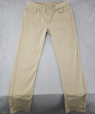 Levi’s 511 All Seasons Tech Pants Mens 31x30 Khaki Slim Fit Stretch ...