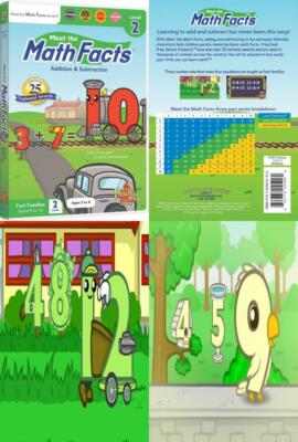 Meet the Math Facts Addition & Subtraction - Level 2 DVD | eBay