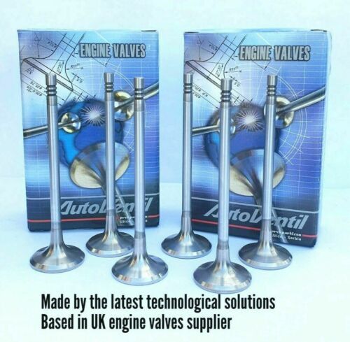 6 INLET VALVES FIT TO Galaxy VR6 V280 Leon AAA, M104.900, AGZ, AMY, ABV ...