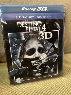 THE FINAL DESTINATION 4 3D 2D BLU RAY 2009 MEXICO NEW SEALED And REGION ...