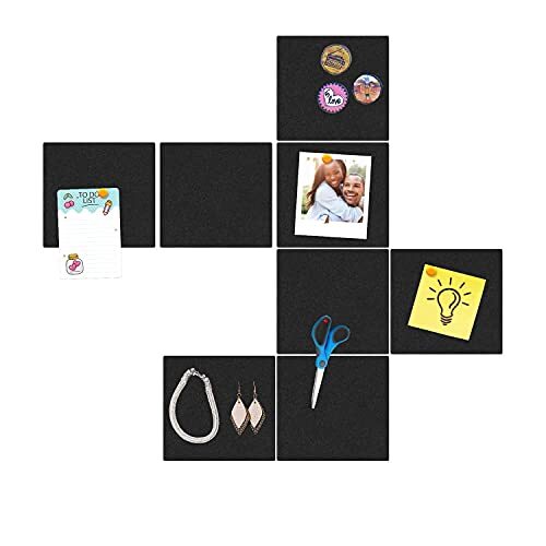Square Pin Board – 10 Pcs Improved Version of Self-Adhesive Bulletin ...
