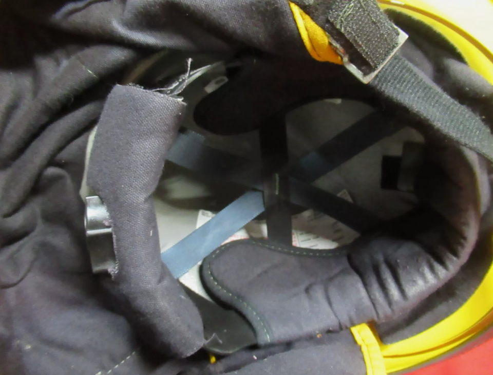 Cairns 1044 C-Trd Fire Helmet YELLOW Defender FLIP DOWN SHIELD ...