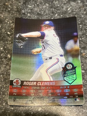 ROGER CLEMENS MLB SHOWDOWN SUPER SEASON TORONTO BLUEJAYS | eBay