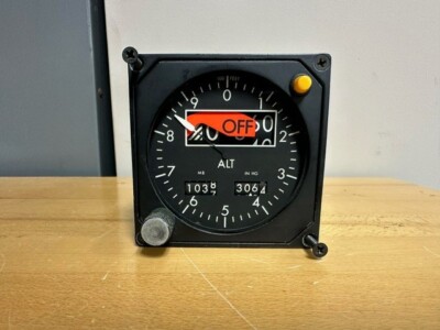 Honeywell Altitude Indicator, PN:4016341-907, As Removed | eBay