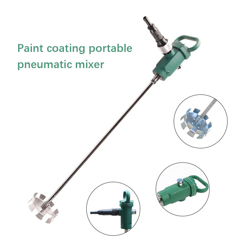 Pneumatic Handheld Paint Mixer Blender Stirrer Air Agitator Ink Mixing ...