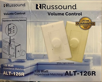 Russound - ALT-126R - 126 Watt Impedance Matching Volume Control | eBay