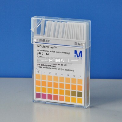100PCS/Box New For Merck precision PH test paper 0-14 1.09535.0001 | eBay