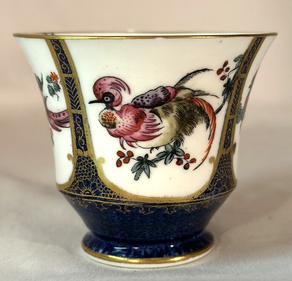 CROWN STAFFORDSHIRE GILMAN COLLAMORE & CO. HAND PAINTED CUP & SAUCER ...