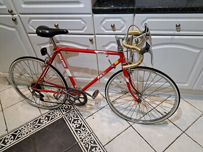 VINTAGE 70'S RALEIGH RACER 5 SPEED TEEN ROAD BIKE RED NEW TYRES | eBay UK