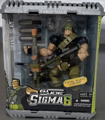 Vintage 2006 Hasbro GI Joe Sigma 6 Grand Slam Action Figure New NIB | eBay
