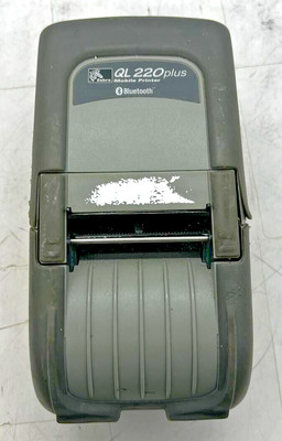 ZEBRA QL 220plus Mobile Printer with Bluetooth NO POWER ADAPTER/ TESTED ...