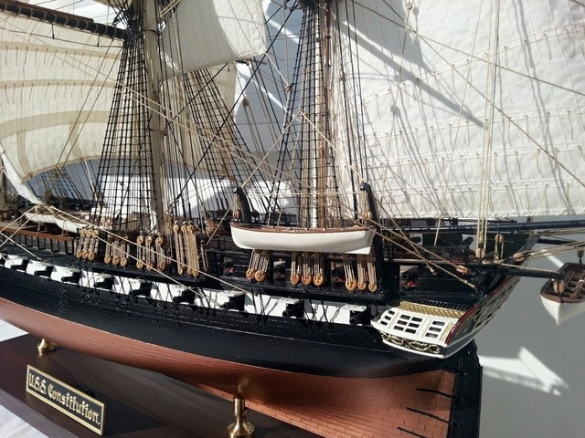 Revell USS Constitution United States 1 96 - Set of 712 Wooden Blocks ...