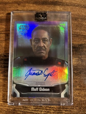 2021 Topps Starwars Signature Collection -Giancarlo Esposito Moff ...