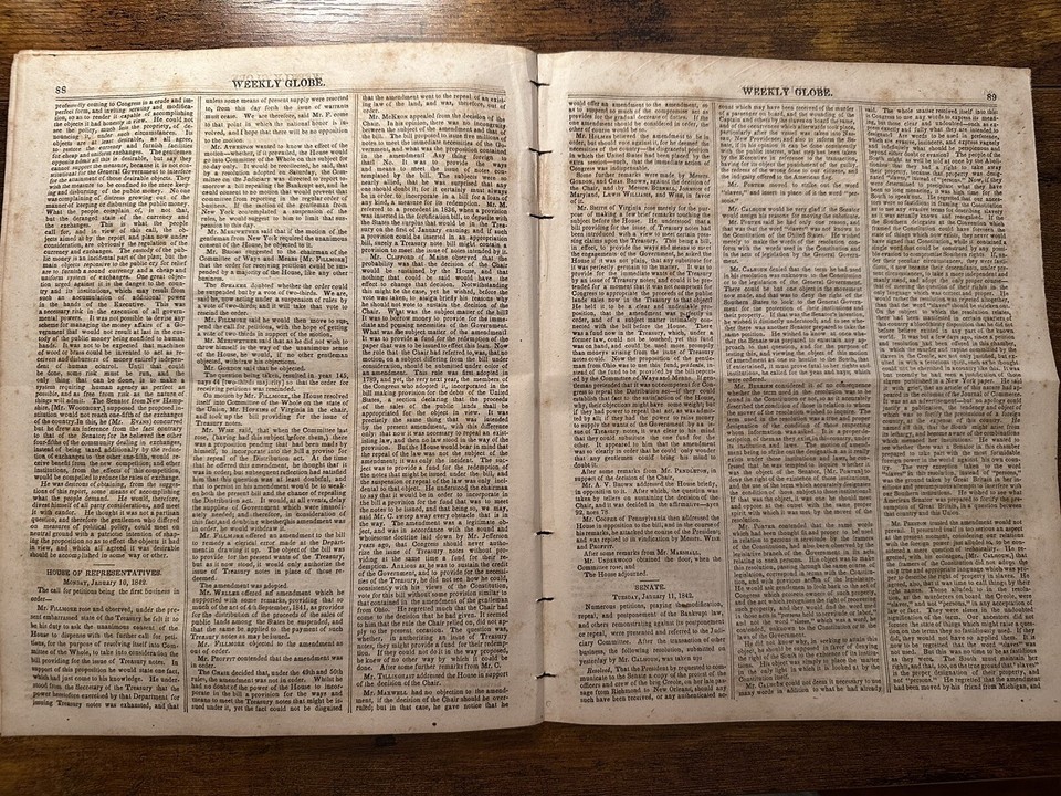 1842 Case Of The Creole Slave Ship Mutiny Revolt Murder Washington DC ...