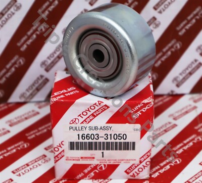 16603-31050 Genuine Toyota 4Runner FJ Tacoma Tundra Drive Belt Idler ...