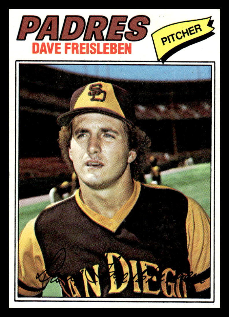 1977 Topps Dave Freisleben #407 San Diego Padres Baseball Card READ | eBay