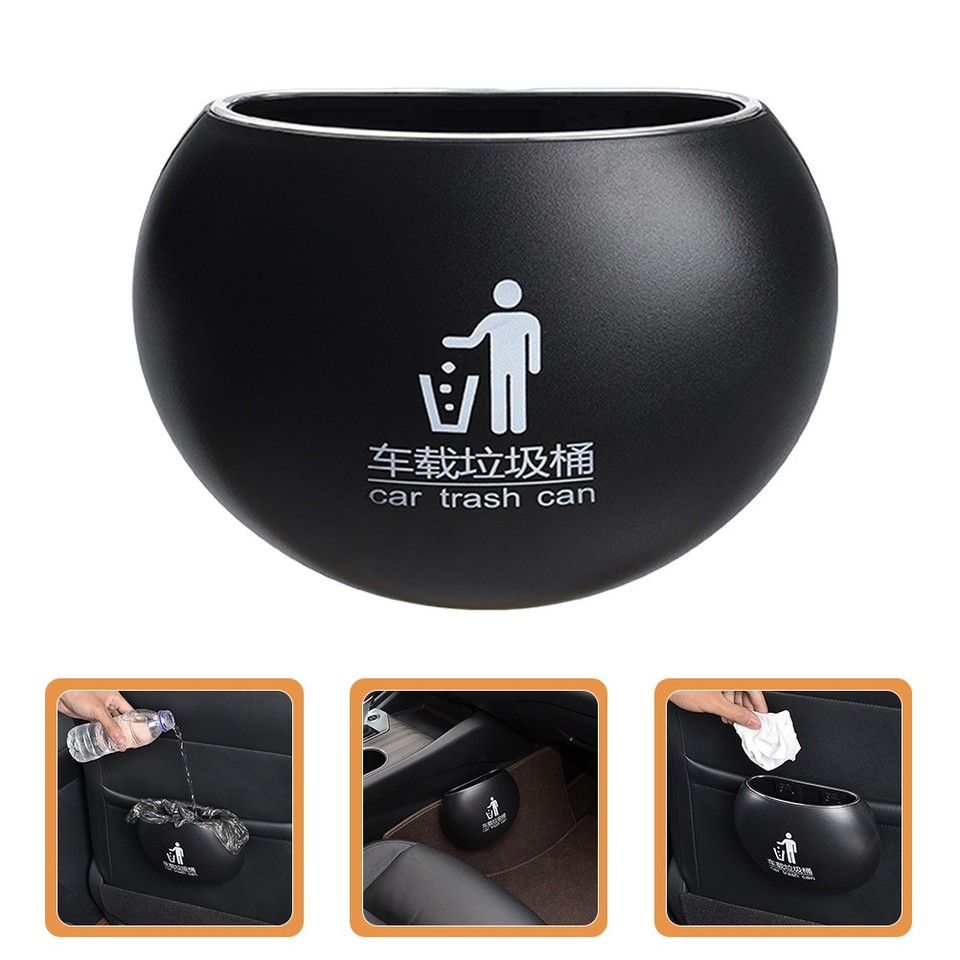 Car Trash Can Vehicle Hanging Garbage Bin Waterproof Opening Garbage ...
