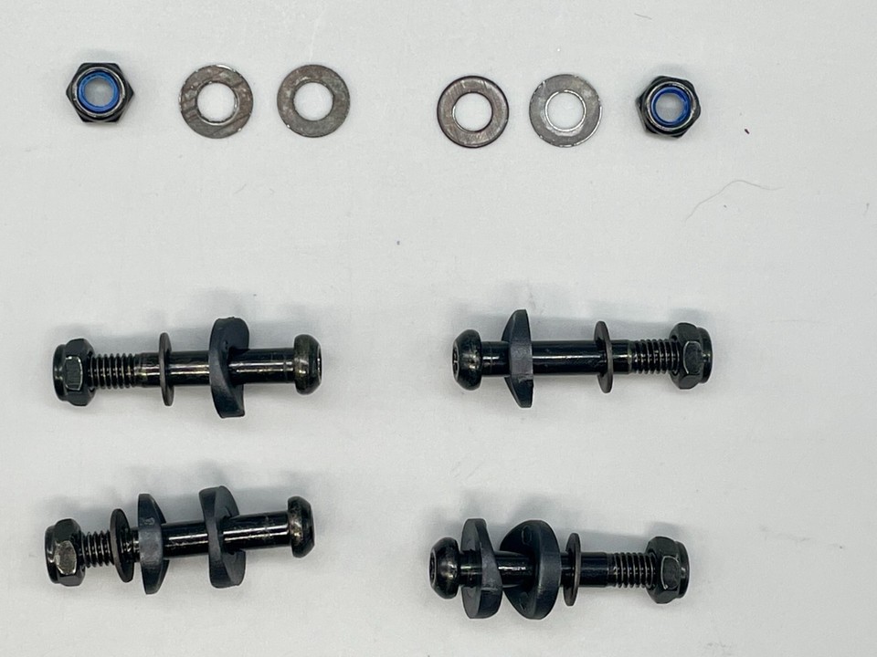 Folding Hinge Screws, Washers and Nuts. Parts For Drive R726 Rollator ...