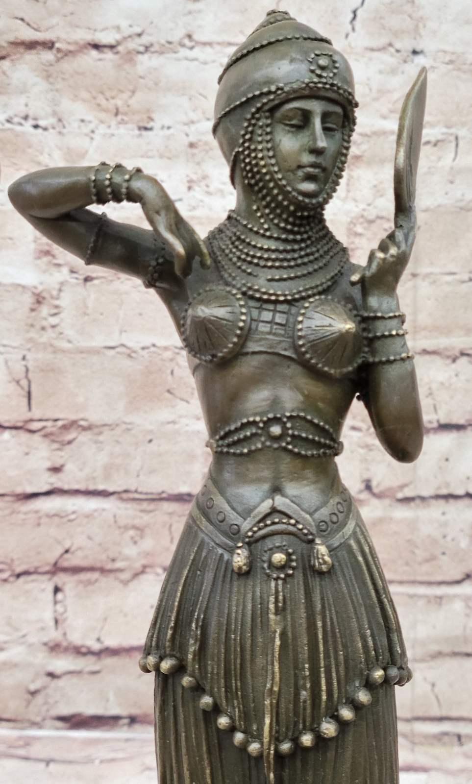 Middle Eastern Arabian Princess Bronze Sculpture Statue Figure Art Deco ...