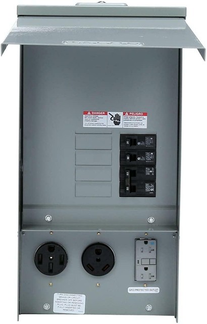 Siemens TL137US Talon Temporary Power Outlet Panel with a 20, 30, and ...