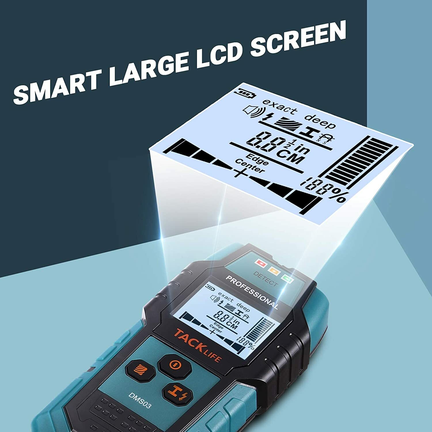 Brand New & Sealed TACKLIFE DMS03 Stud Finder / Wall Scanner 4in1 ...