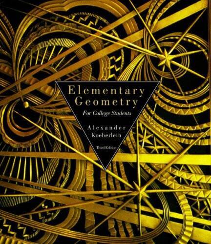 Elementary Geometry For College Students Third Edition - Hardcover ...