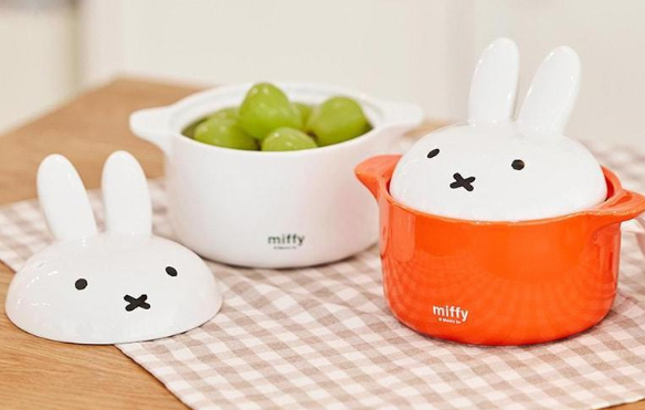 Miffy Ceramic Steamer (Bo Cuisine), Potbelly Stew Pot 1.8L White ...