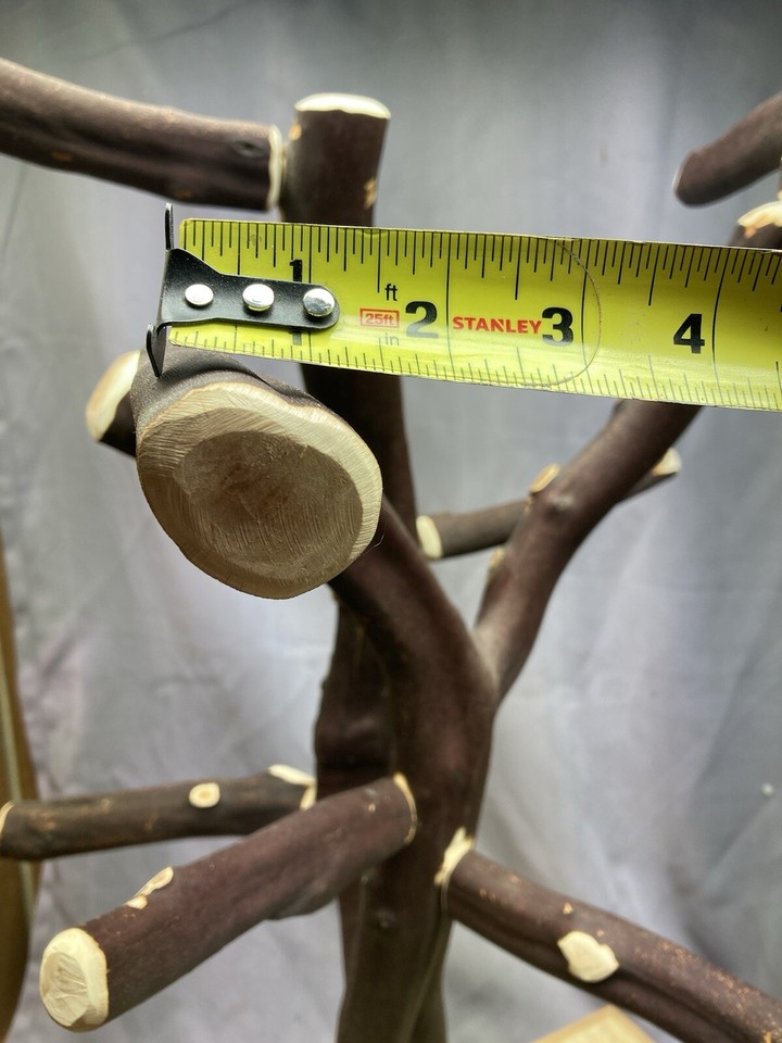 3FT Parrot African Grey Cockatoo MANZANITA Bird Stand Play Stand GYM ...