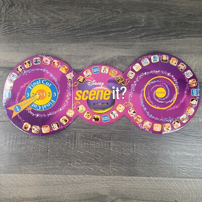 Disney Scene It 1st Edition 2004 Disney Pixar Family Game Board ...