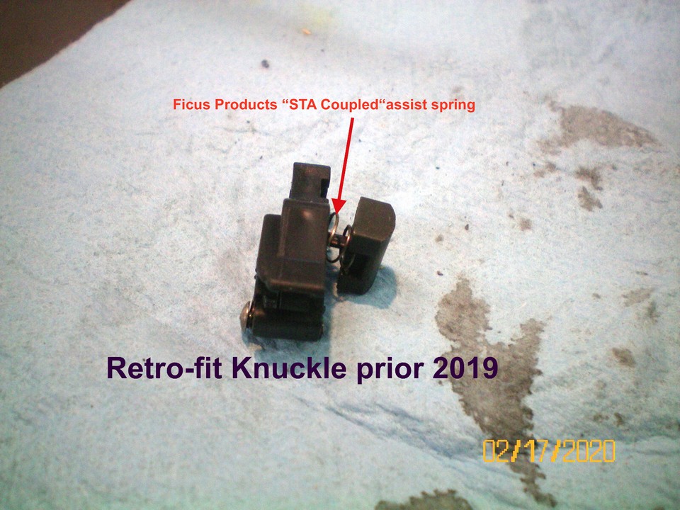 American Flyer 4 "UNWANTED "uncoupling of S gauge Knuckle Coupler by ...