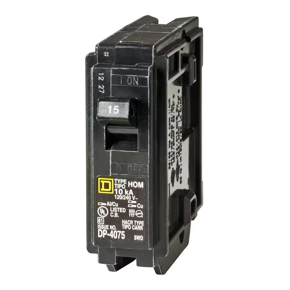 Homeline 15 Amp Single-Pole Circuit Breaker(Hom115Cp) | eBay