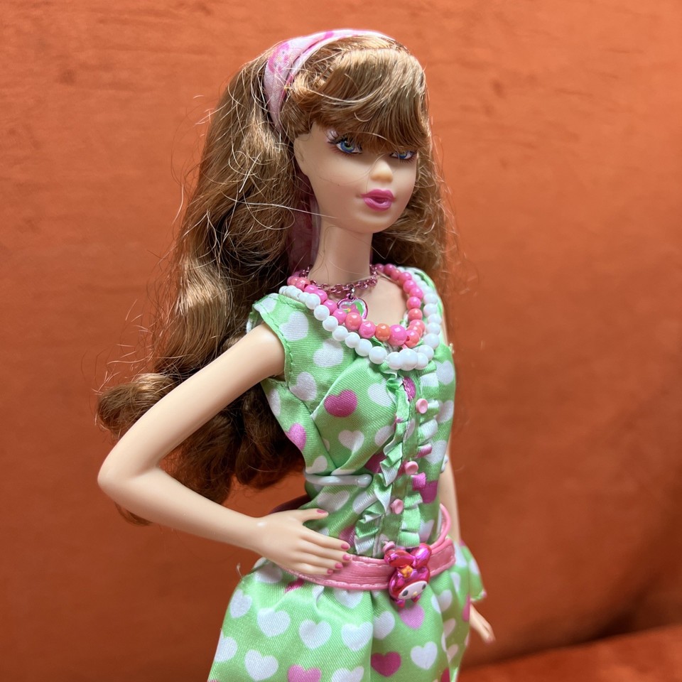 2007 Mattel #M7510 Hello Kitty My Melody Sanrio Pink Label Barbie Doll Unboxed | eBay