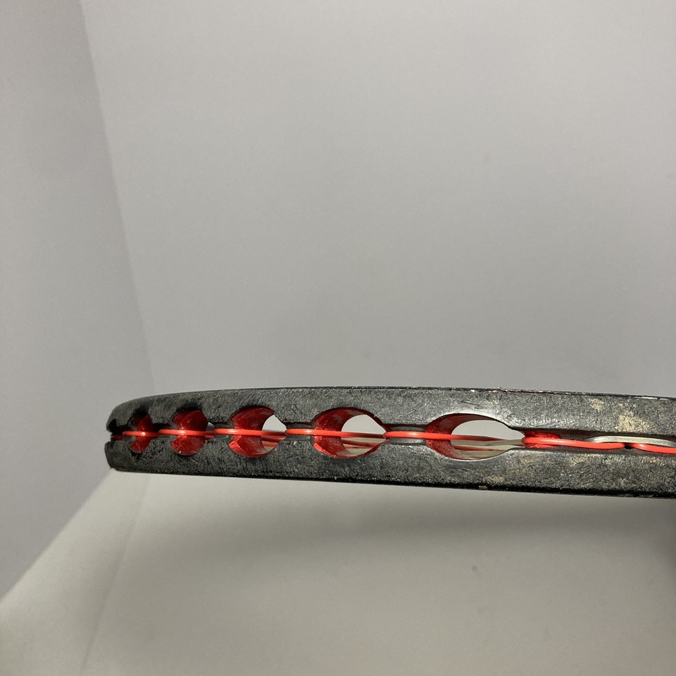 Prince O3 Red Midplus Tennis Racket - 4 1/4" Grip - 105 sq. in. - 1100 ...