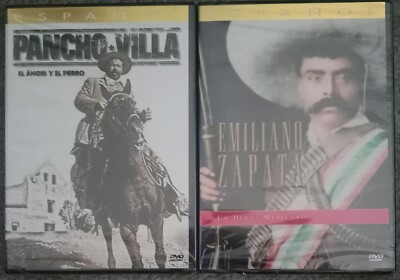 2-DVD Bundle PANCHO VILLA & EMILIANO ZAPATA (2003) Spanish only - No ...
