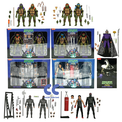 TMNT NECA 1991 Movie Secret of the Ooze Action Figures Turtles Keno ...